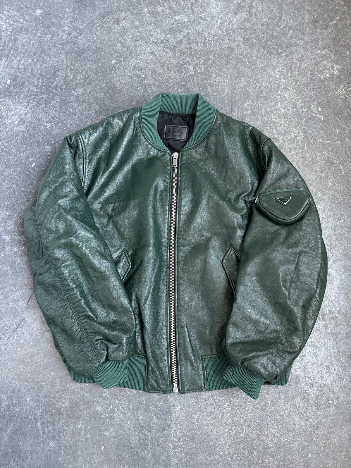 Prada × Raf Simons Prada x RAF Simon Bomber Jacket | Grailed