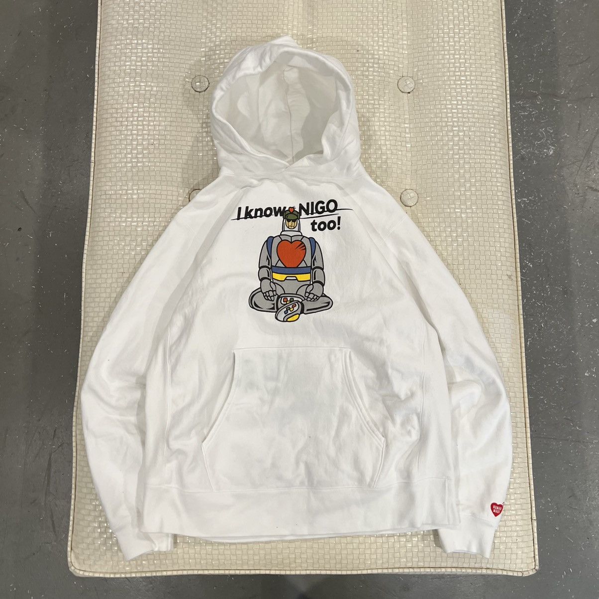 Human Made × Nigo Human made I know nigo too hoodie Japan exclusive ...