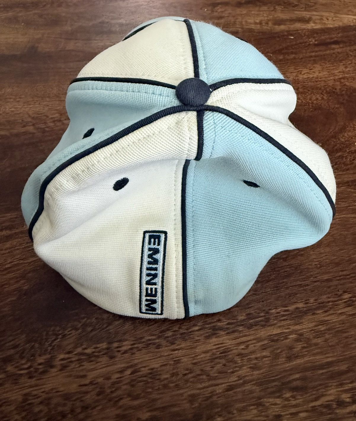 Eminem Vintage 2002 EMINEM Slim Shady Tour Baseball Hat Blue White ...