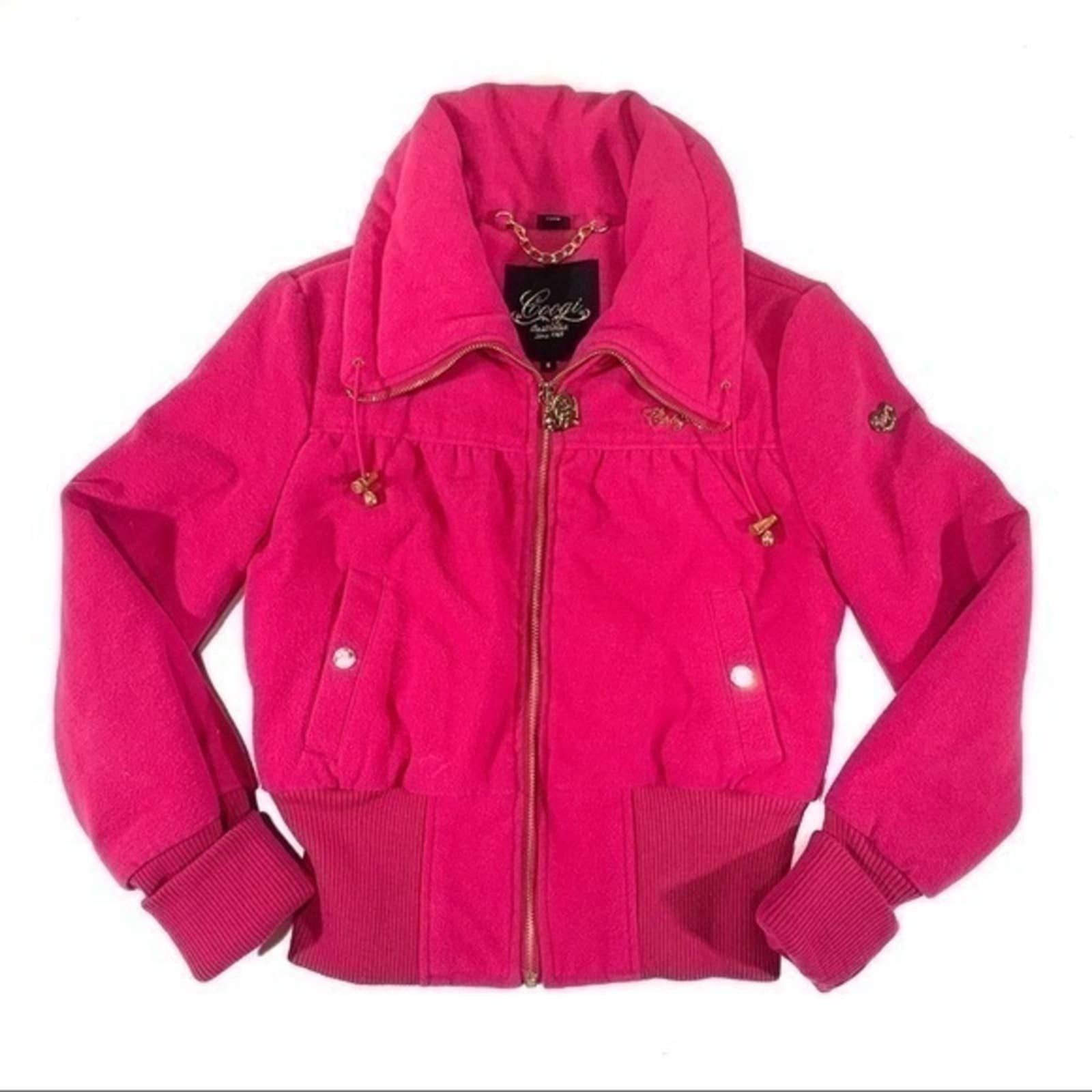 Coogi Winter Style with Coogi Pink Winter Jacket | Chic Elegance | Grailed