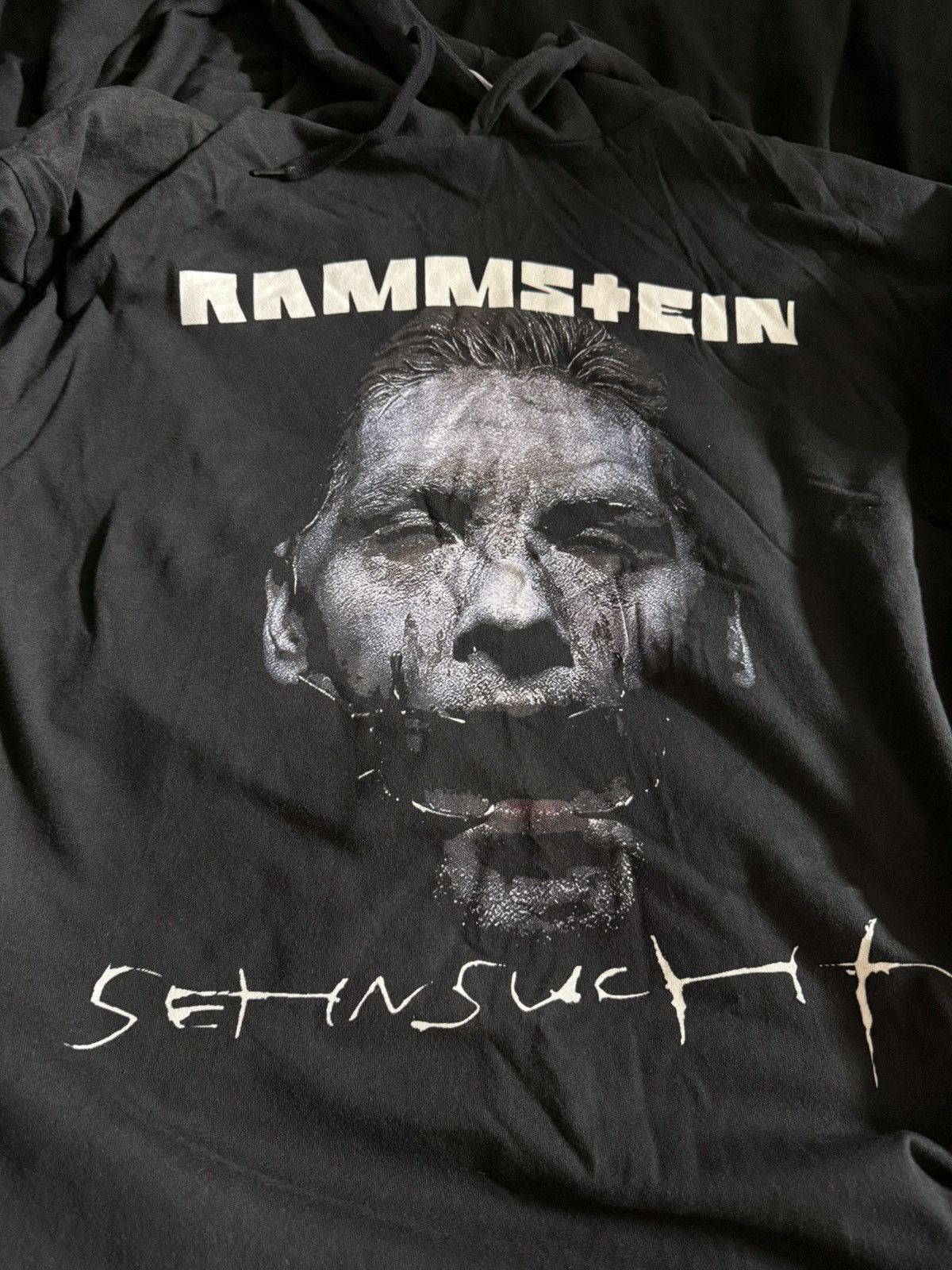 Vetements *Extremely Rare* Rammstein Hooded Tee | Grailed