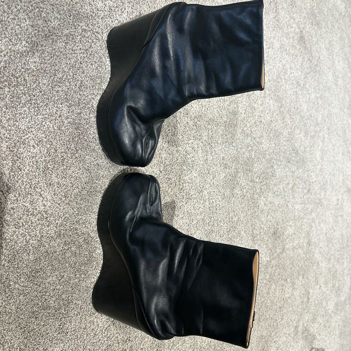 Maison Margiela Maison Margiela Platform Wedge Tabi Boot | Grailed