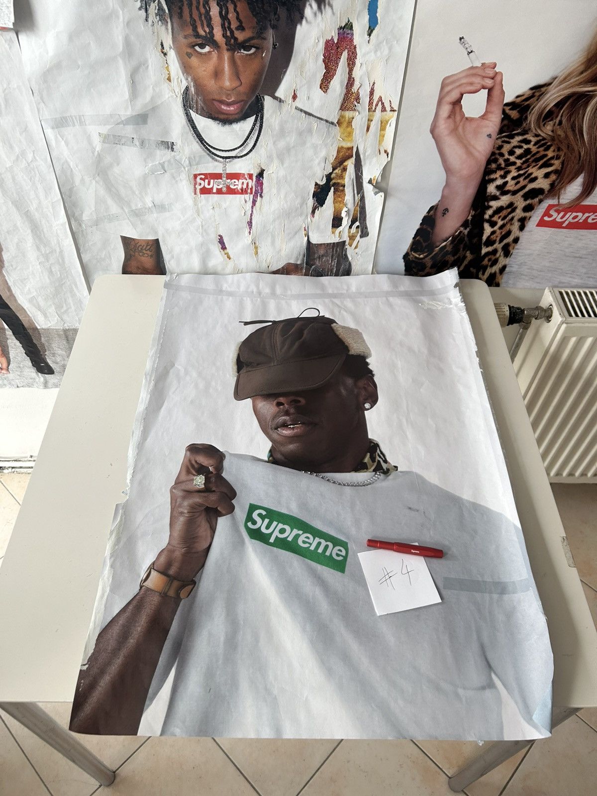 Supreme x Tyler The Creator Poster Supreme x Tyler The Creator Poster