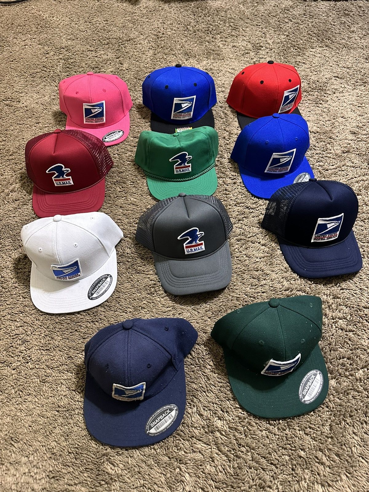 New Era × Streetwear × Vintage Vintage USPS Mailman hat 90s | Grailed