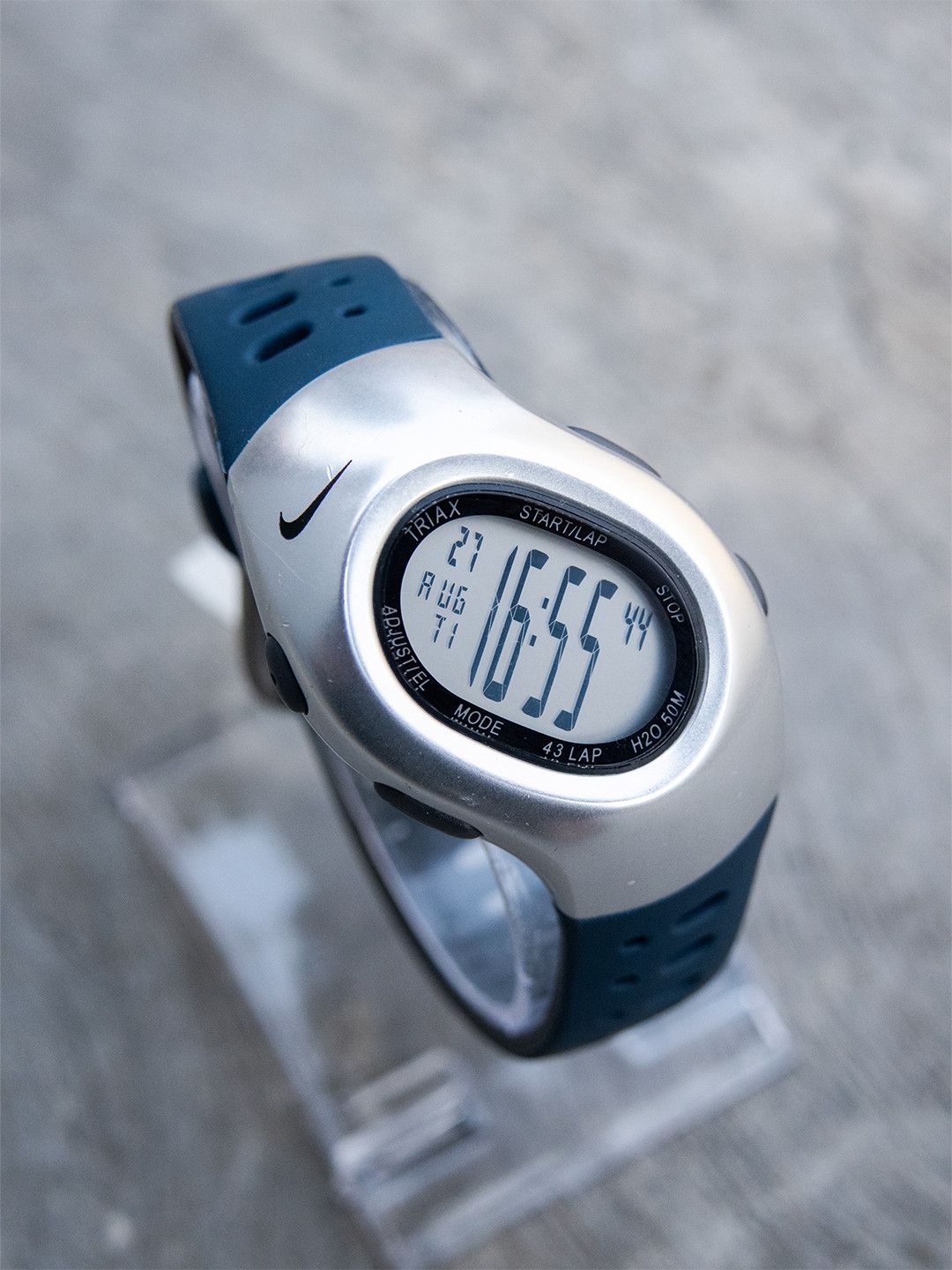 Nike × Streetwear × Vintage Nike Triax Street Watch Stainless Rubber ...