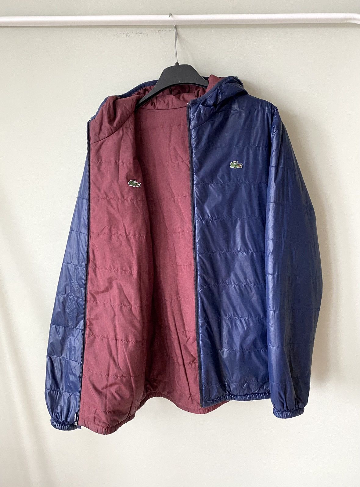 Lacoste Lacoste Reversible puffer jacket unisex | Grailed