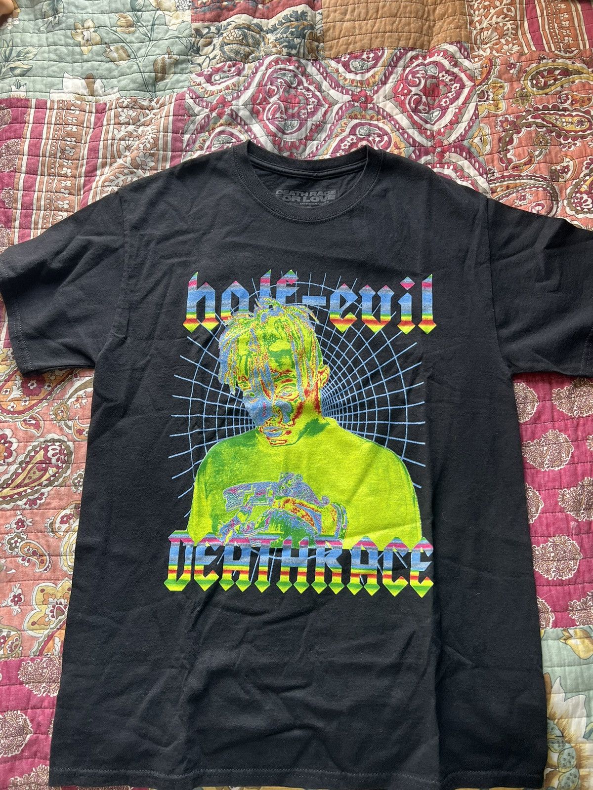 Half Evil Half evil Juice Wrld deathrace for love tour merch | Grailed