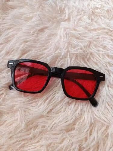Electric Visual Sunglasses Red Lense Black Frame Sunglasses | Grailed