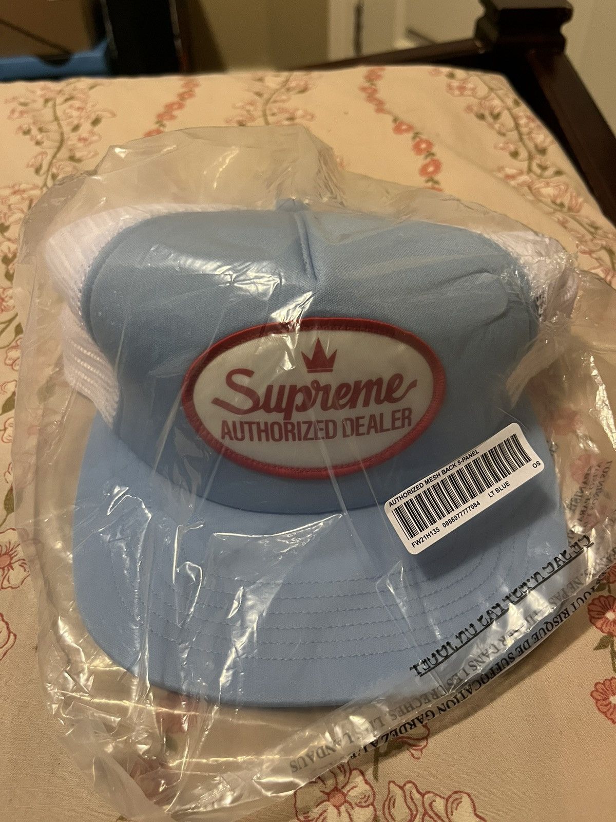 Supreme Supreme authorized dealer mesh 5 panel trucker FW21 | Grailed