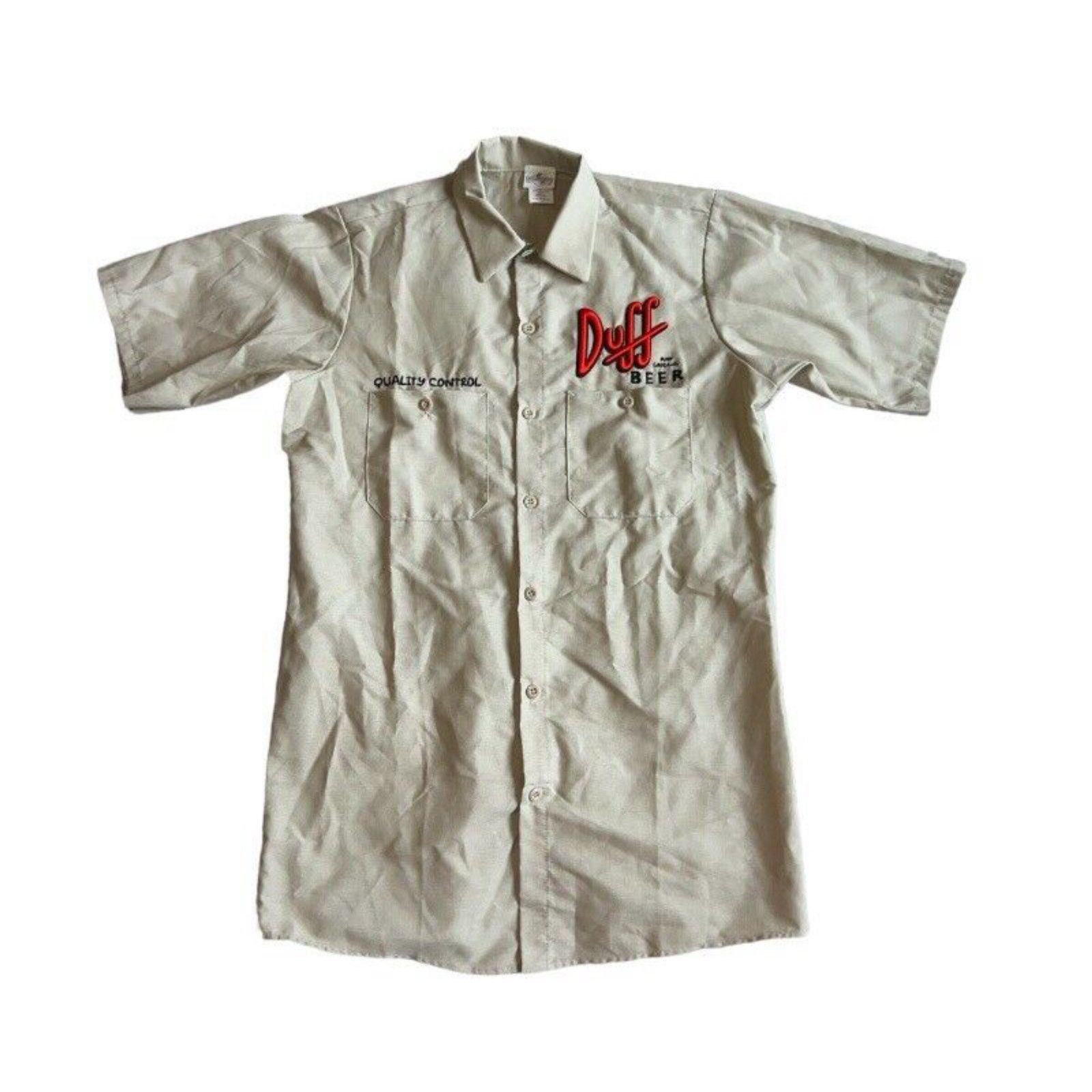 Vintage Universal Studios Mat Groening Simpsons Quality Control Duff ...