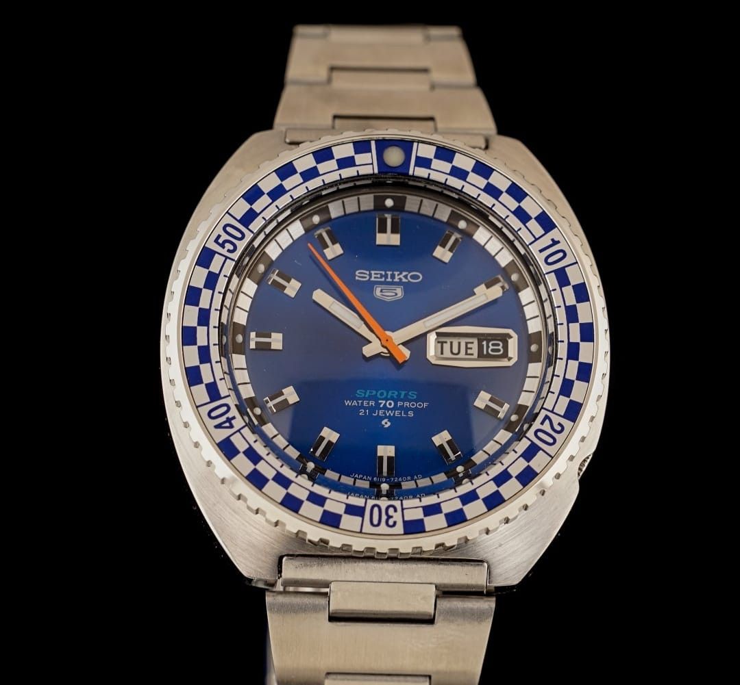 Seiko Seiko 5 Sports Rally Diver Automatic 21J D/D Wrist Watch | Grailed