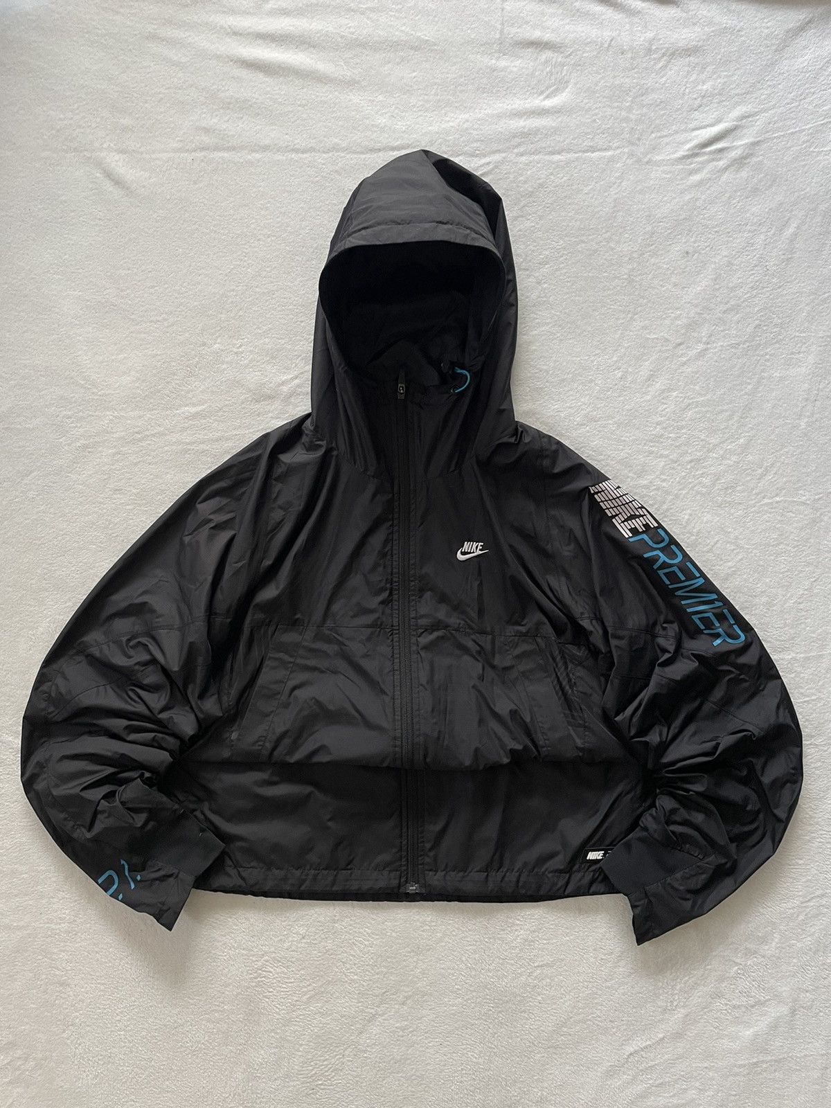 Nike 🦍 NIKE PREMIER Y2K BIG BACK LOGO TRACK JACKET 90’s | Grailed