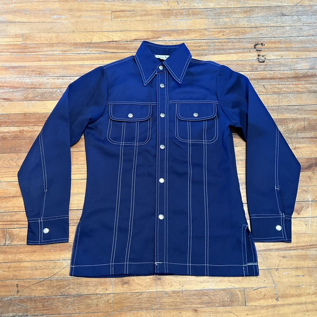 Levi's × Vintage × Wrangler Cool vintage 70s loop collar western style ...