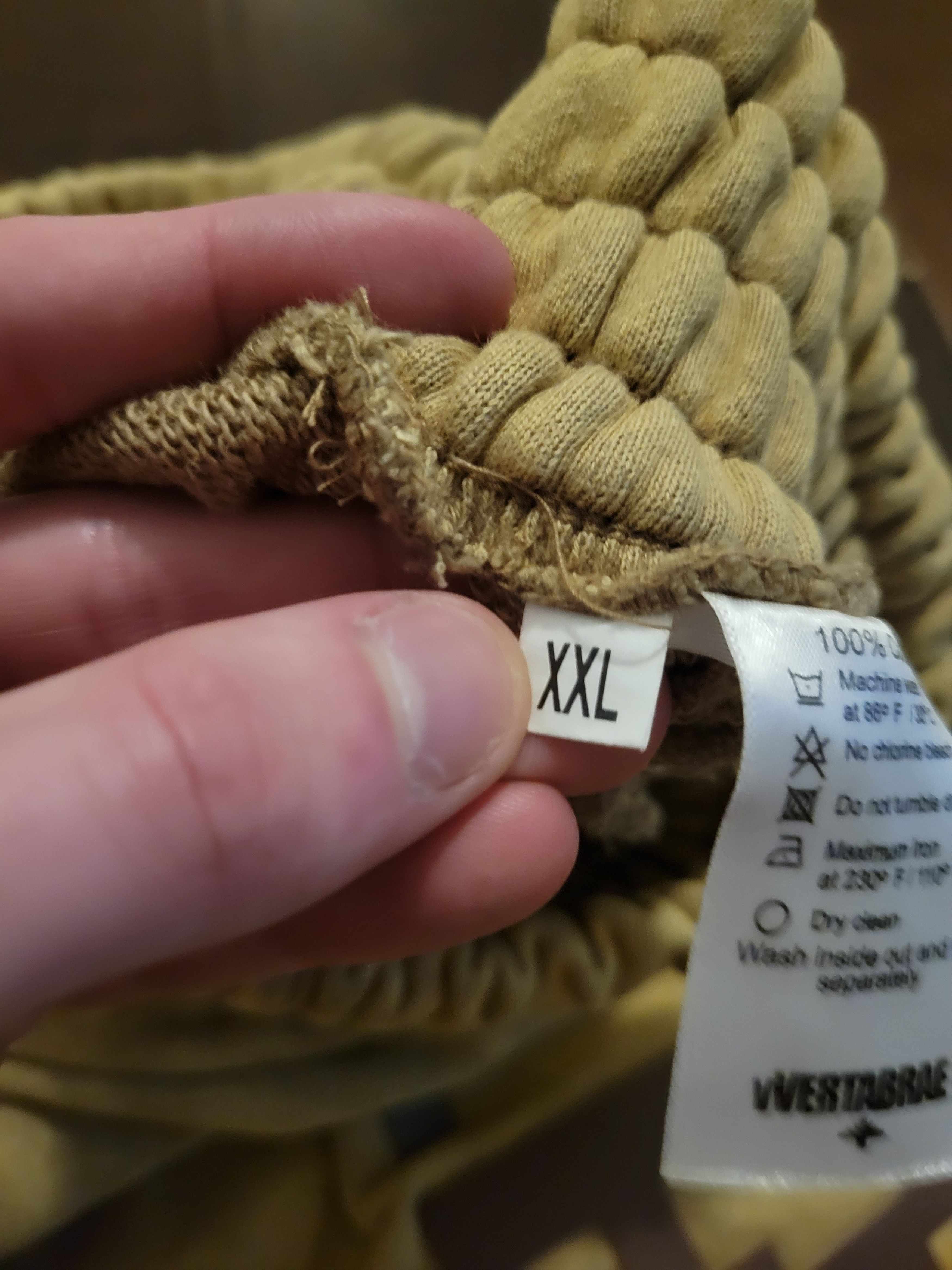 Vertabrae Vertebrae Tan Maroon Dyed Look Sweatpants | Grailed