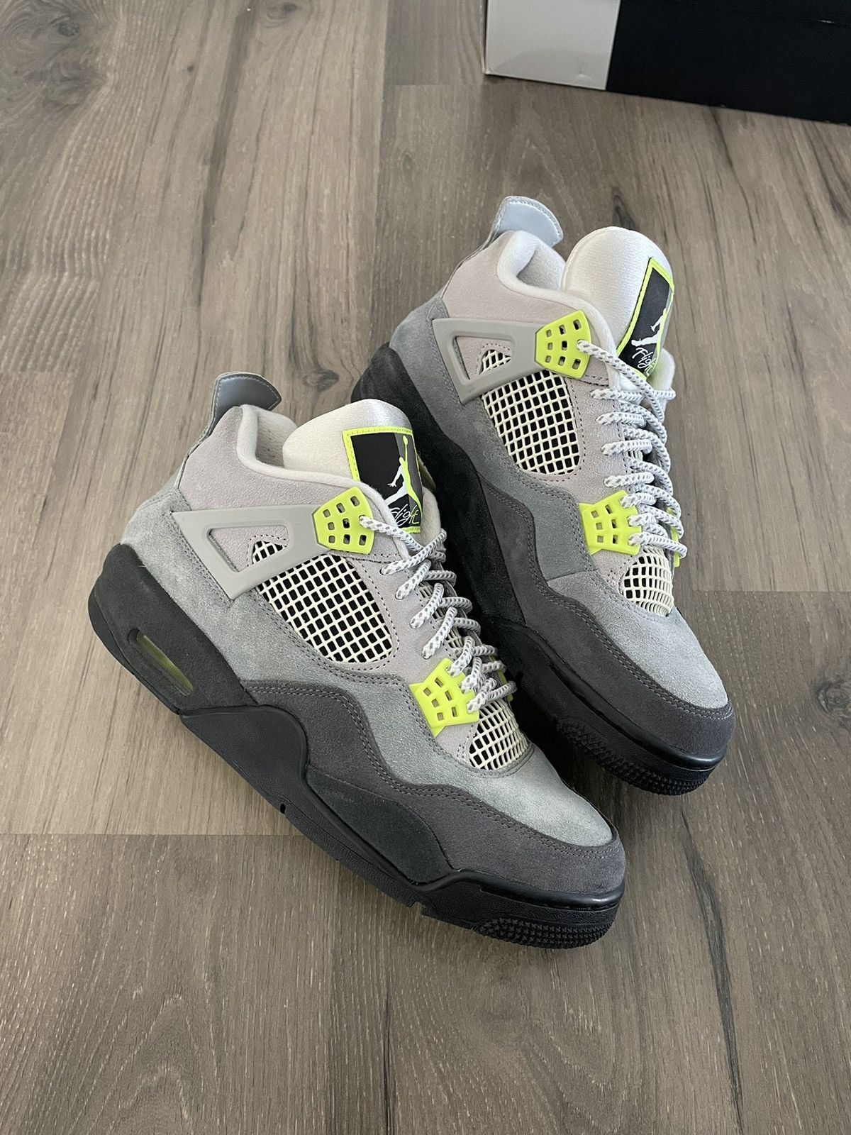 Jordan Brand Jordan 4 Retro SE Neon 95 | Grailed