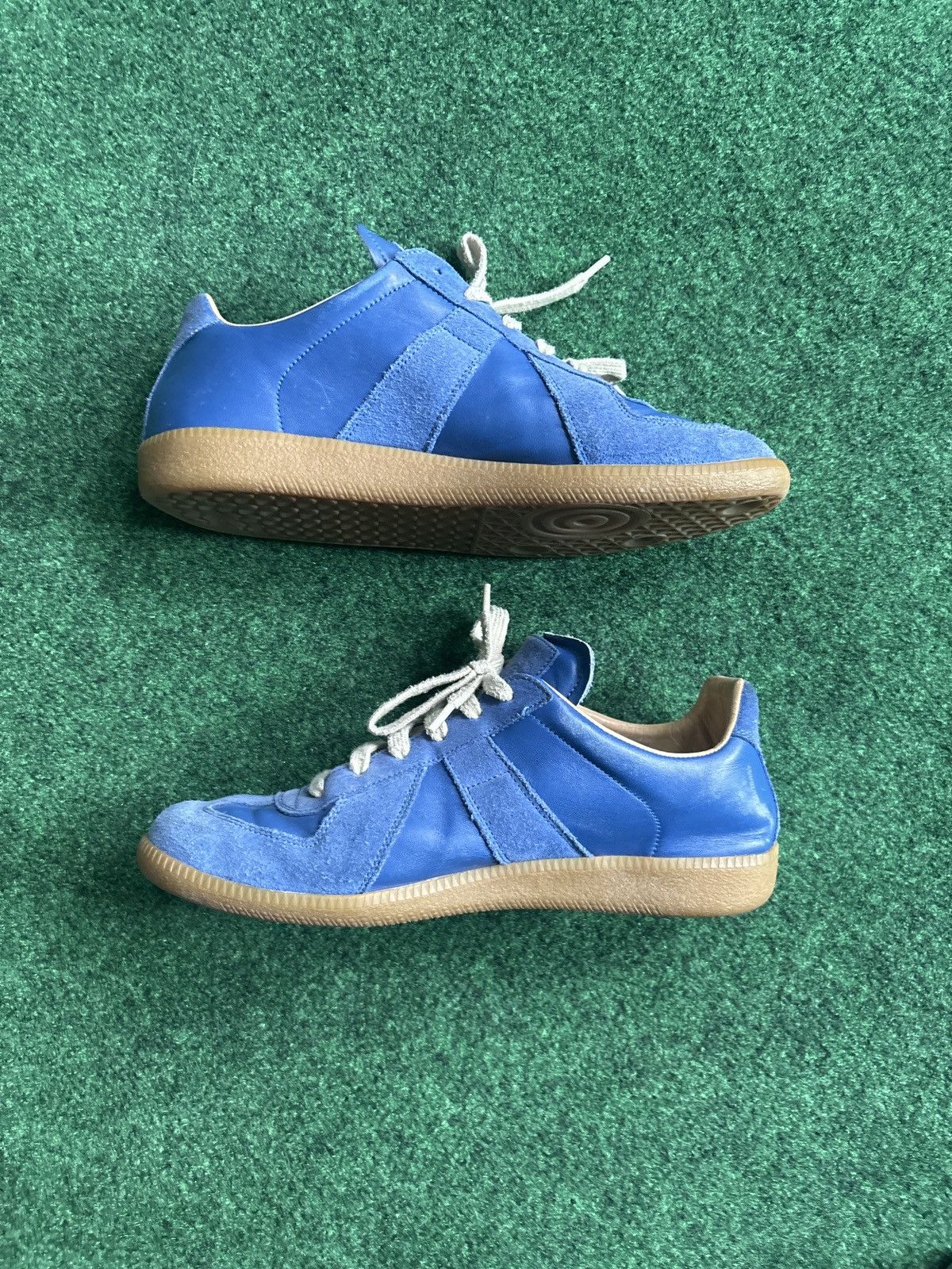 Vintage Maison Margiela Blue Gats 8.5 Used No Box | Grailed