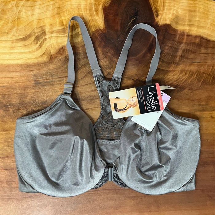 Vintage NEW Lilyette Bali Underwire bra size 36D Front Closure ...