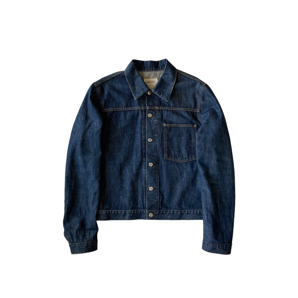 Helmut Lang Vintage Helmut Lang One Pocket Denim Jacket 1997/2001 | Grailed