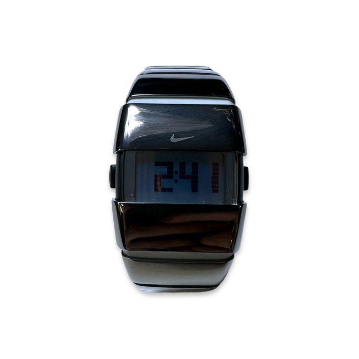 Nike Early 2000's Nike D-Line Stainless-Steel Digital Watch | Grailed