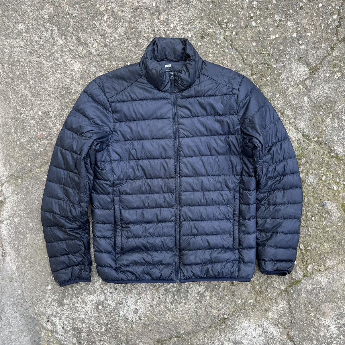 Japanese Brand × Uniqlo Uniqlo Premium Down Jacket Ultra Light navy ...