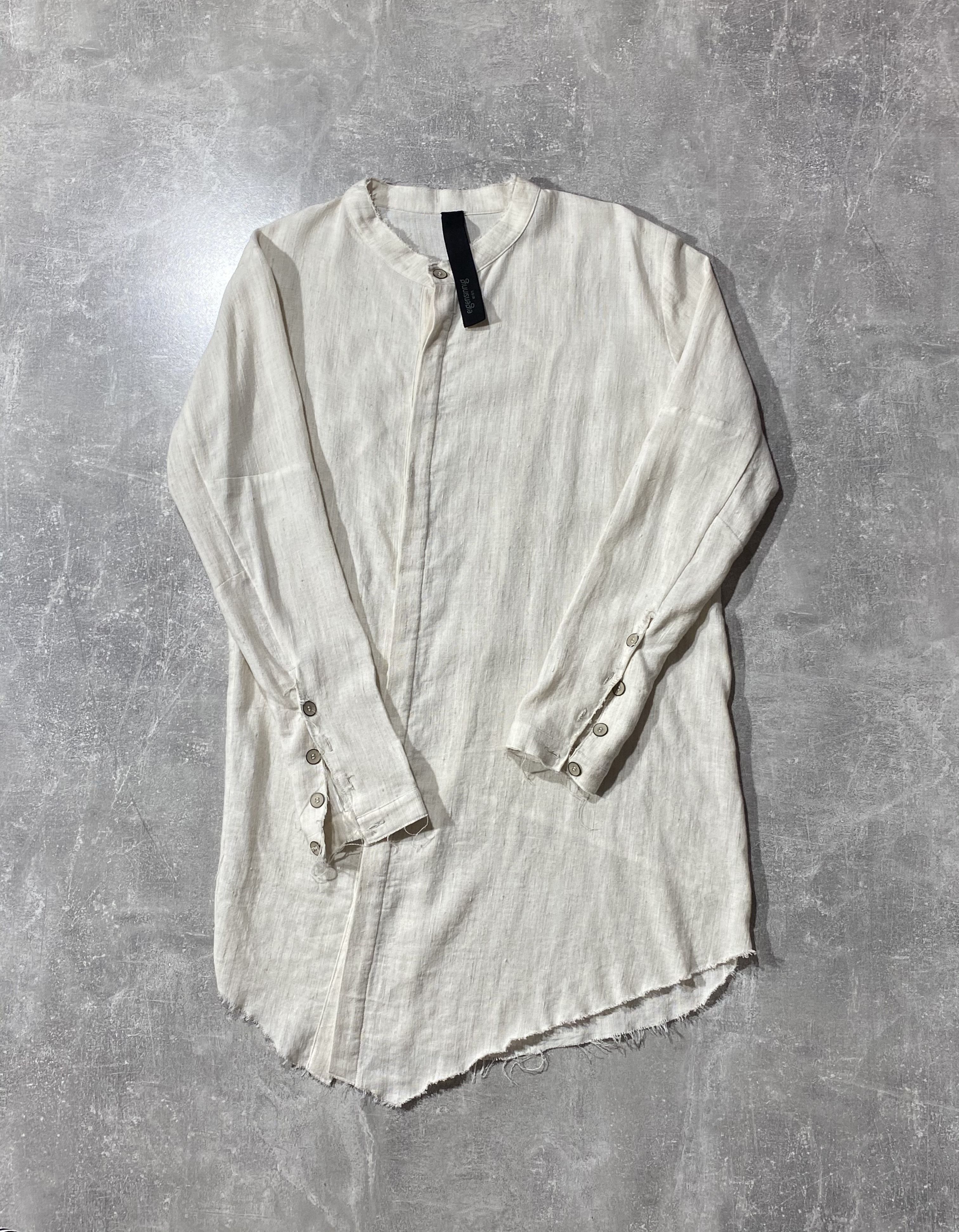Designer × Streetwear Rare Eigensinning Linen Knit Mantle Robe | Grailed
