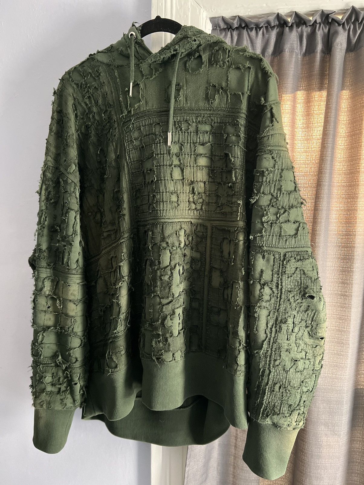 Givenchy Givenchy Green Boro Hoodie | Grailed