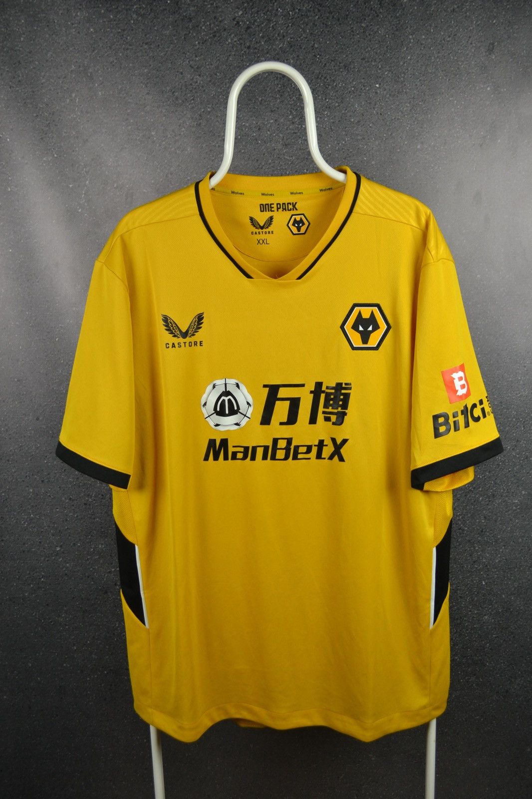 Soccer Jersey Wolverhampton Wanderers 2021 2022 soccer football jersey ...