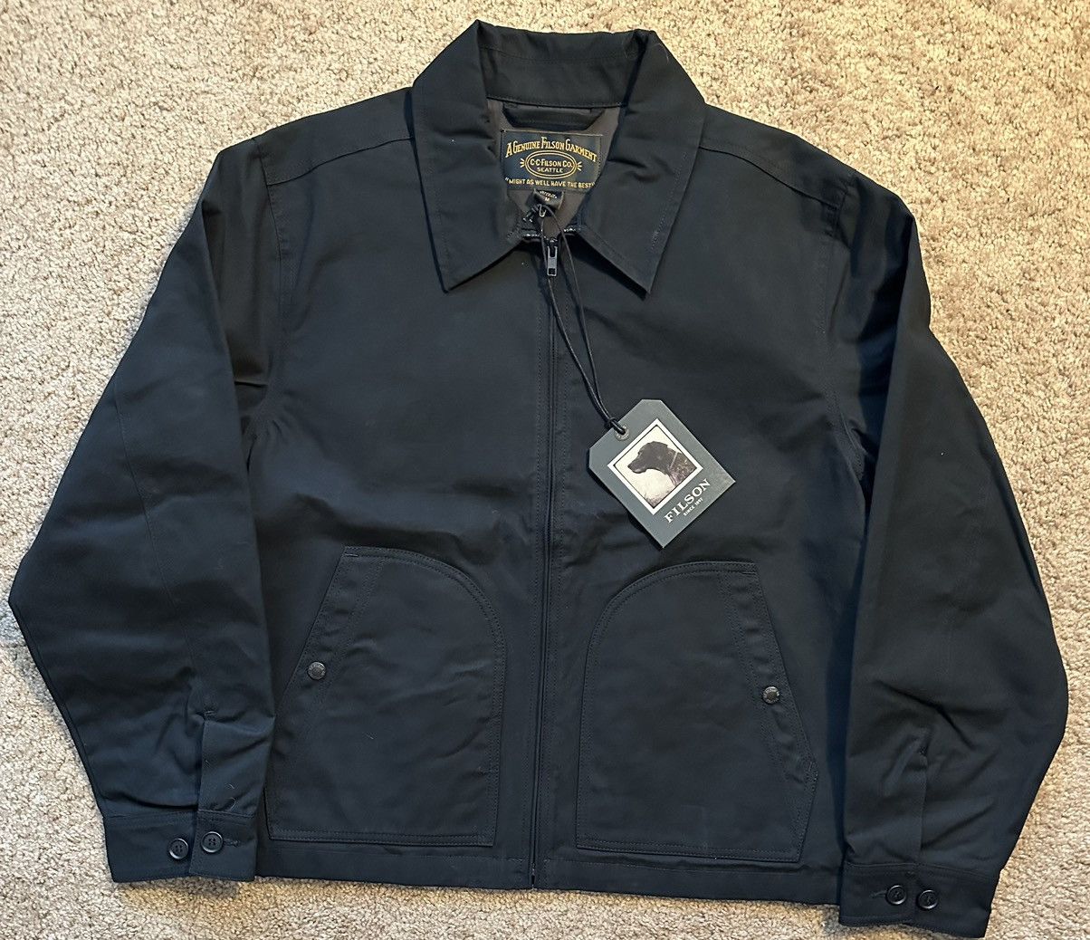 Filson Filson Ranger Crewman Jacket Dry Waxed M | Grailed