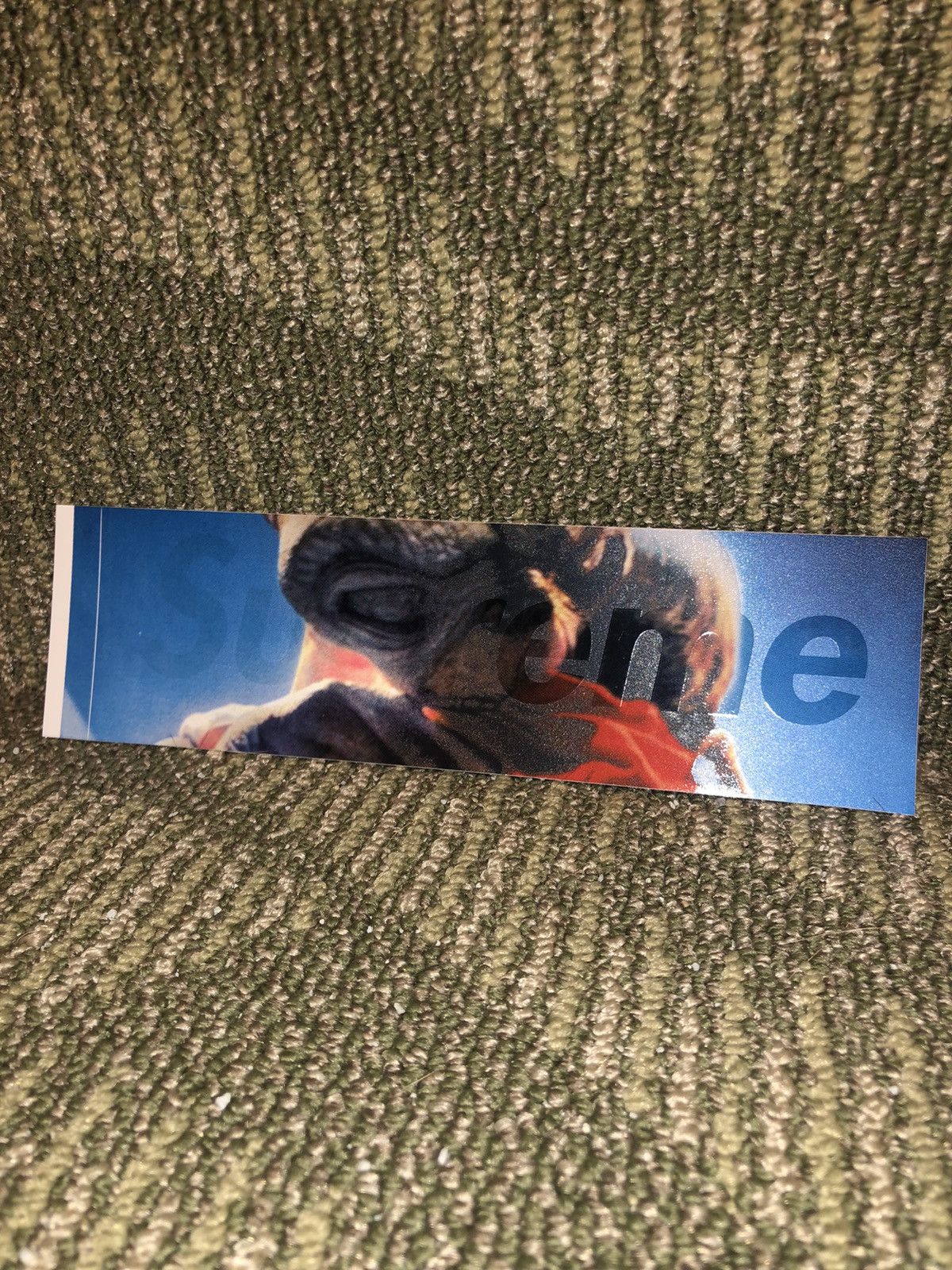 Supreme Supreme E.T. Box Logo Sticker | Grailed