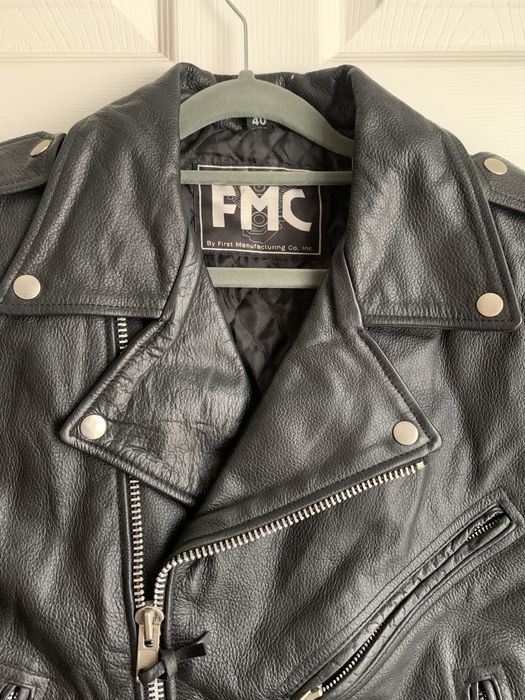 Fmc FMC New Leather Motorcycle Jacket | Grailed