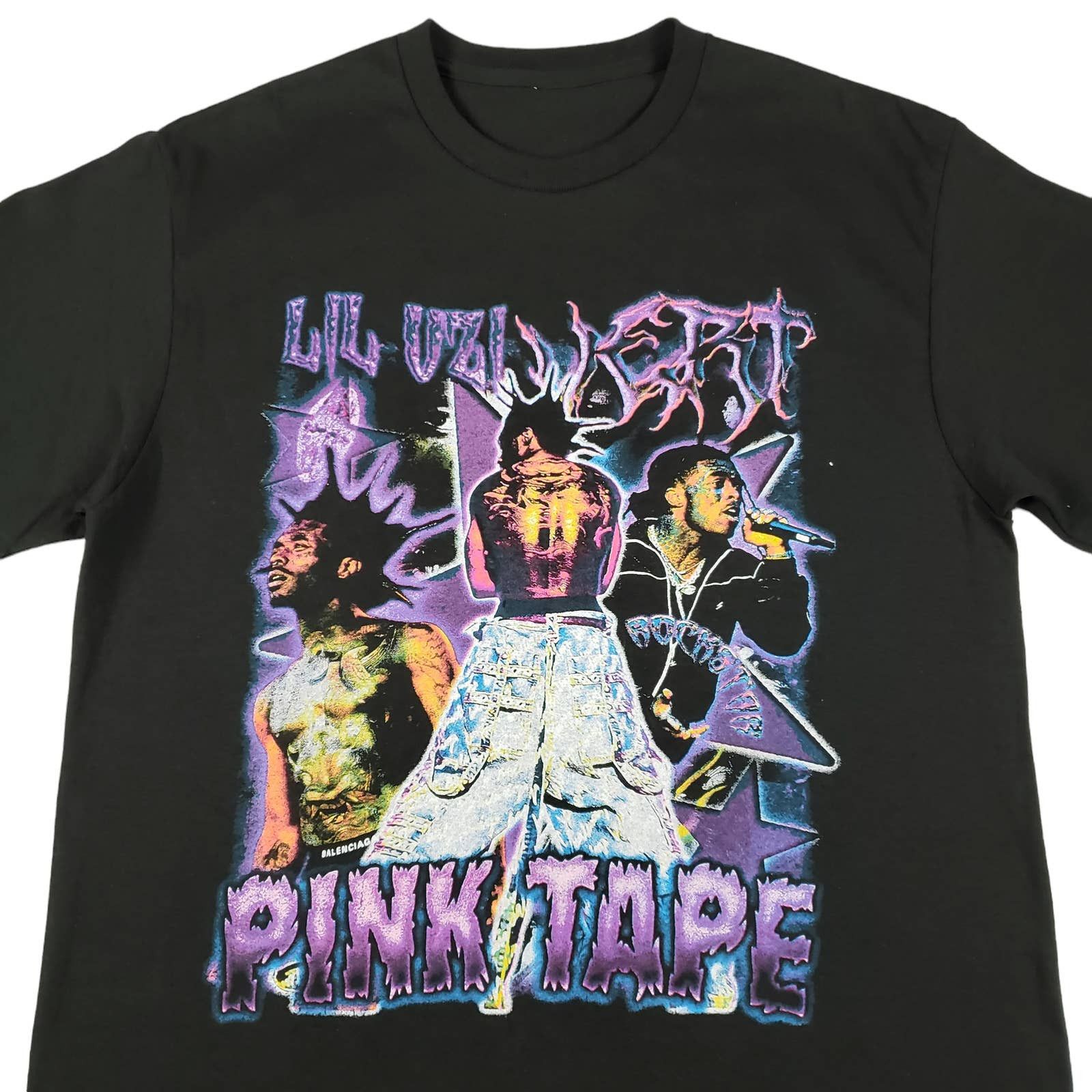 Delta 2023 Lil Uzi Vert Pink Tape Tour T-shirt | Grailed