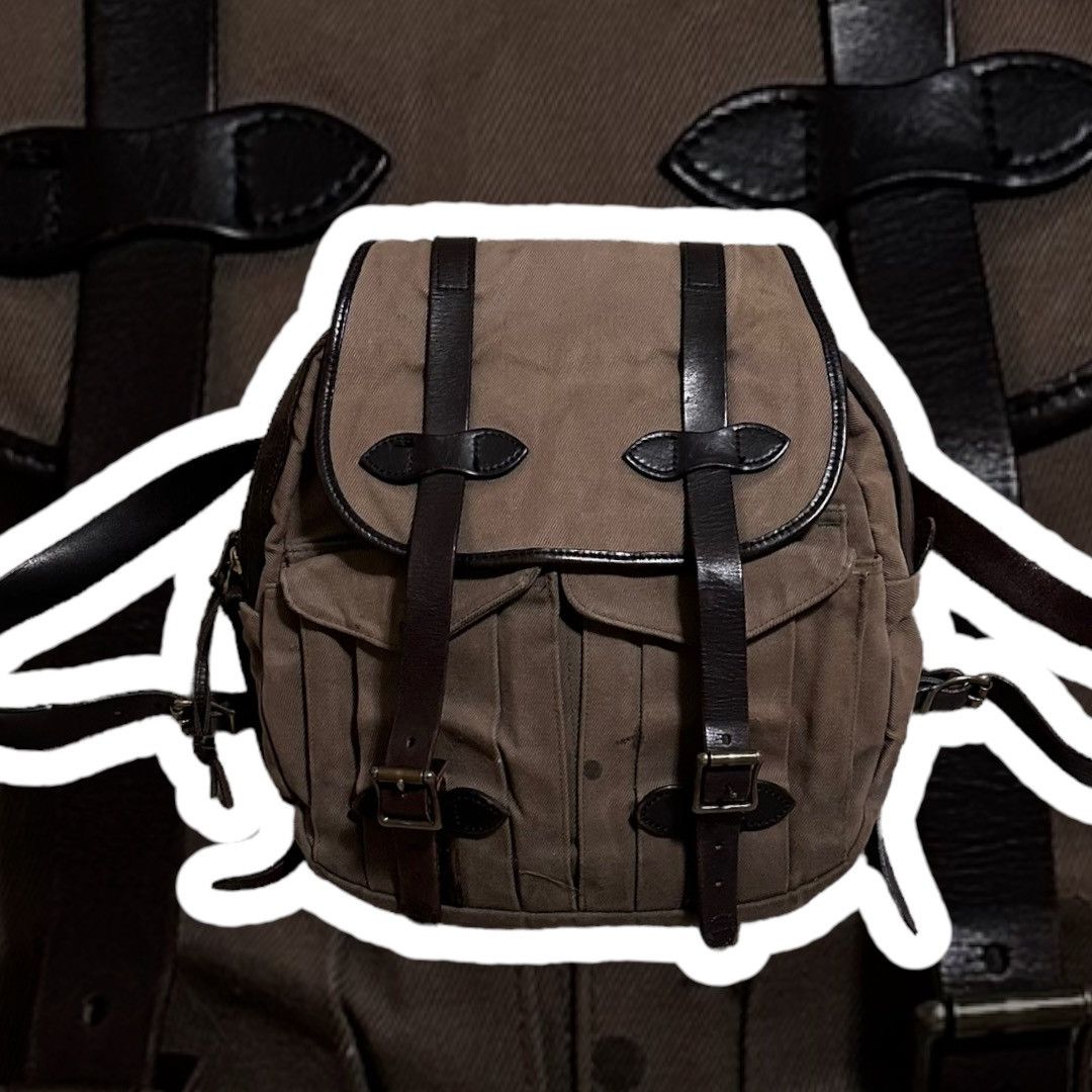 Filson Filson Backpack Canvas Leather | Grailed