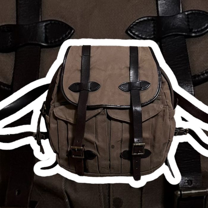 Filson Filson Backpack Canvas Leather | Grailed