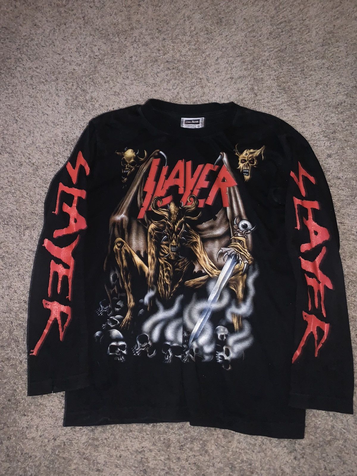Band Tees × Slayer × Vintage Vintage Slayer Long Sleeve | Grailed