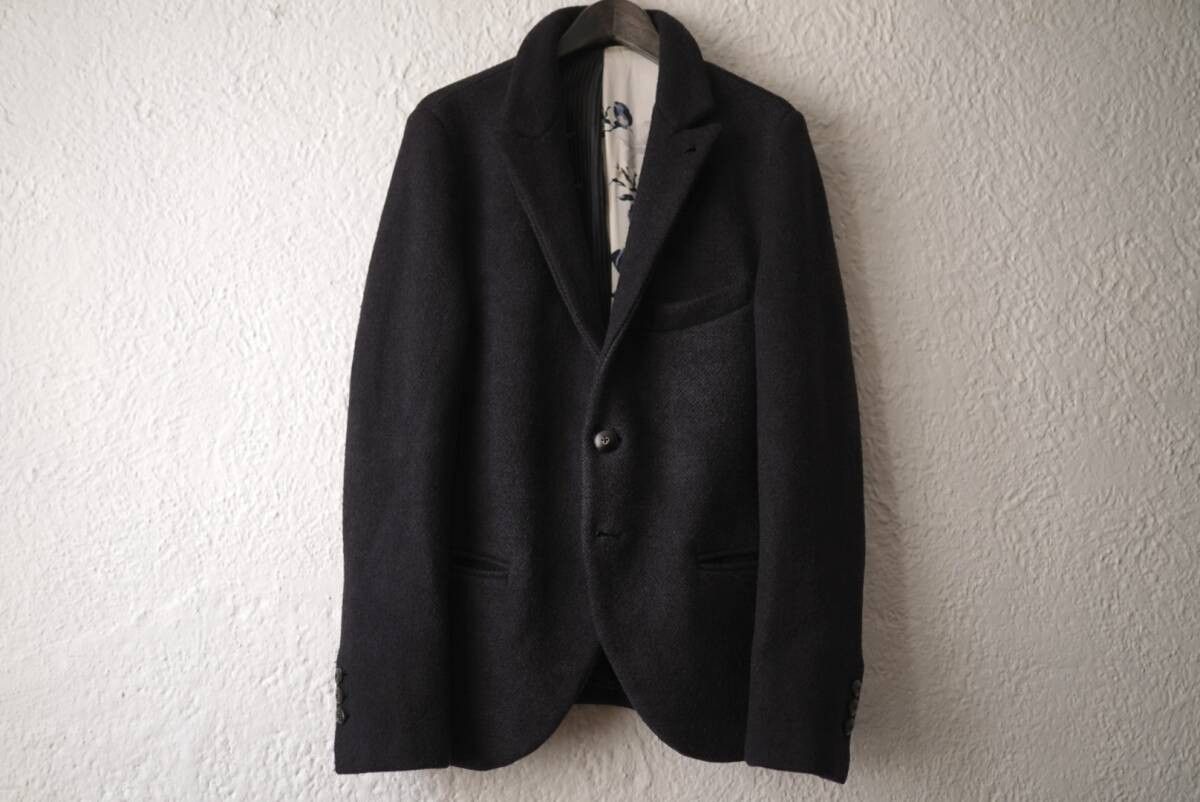 Geoffrey B. Small Herringbone Cashmere Jacket | Grailed