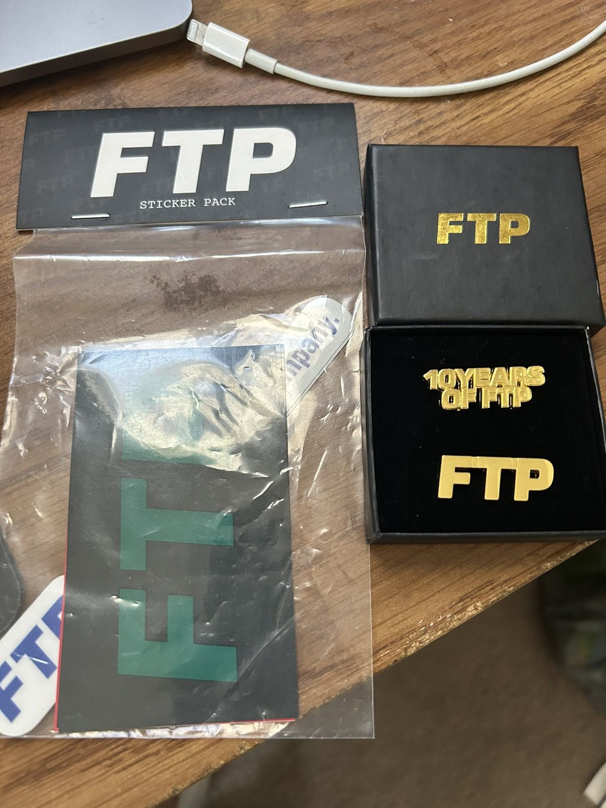 Fuck The Population FTP 10 Year Anniversary Pin Pack | Grailed