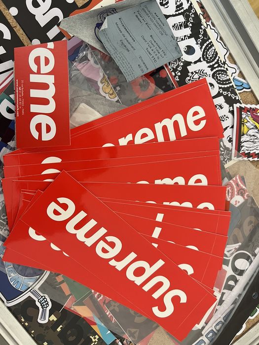 Supreme Random Supreme Sticker Pack | Grailed