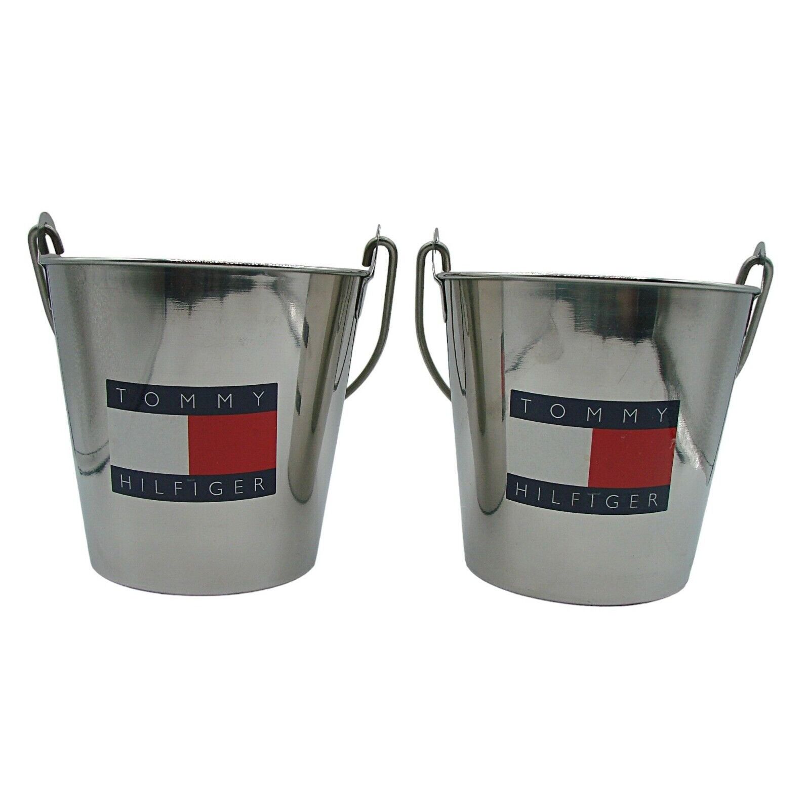 Tommy Hilfiger Tommy Hilfiger Party Buckets 6" Stainless Ice Bucket ...