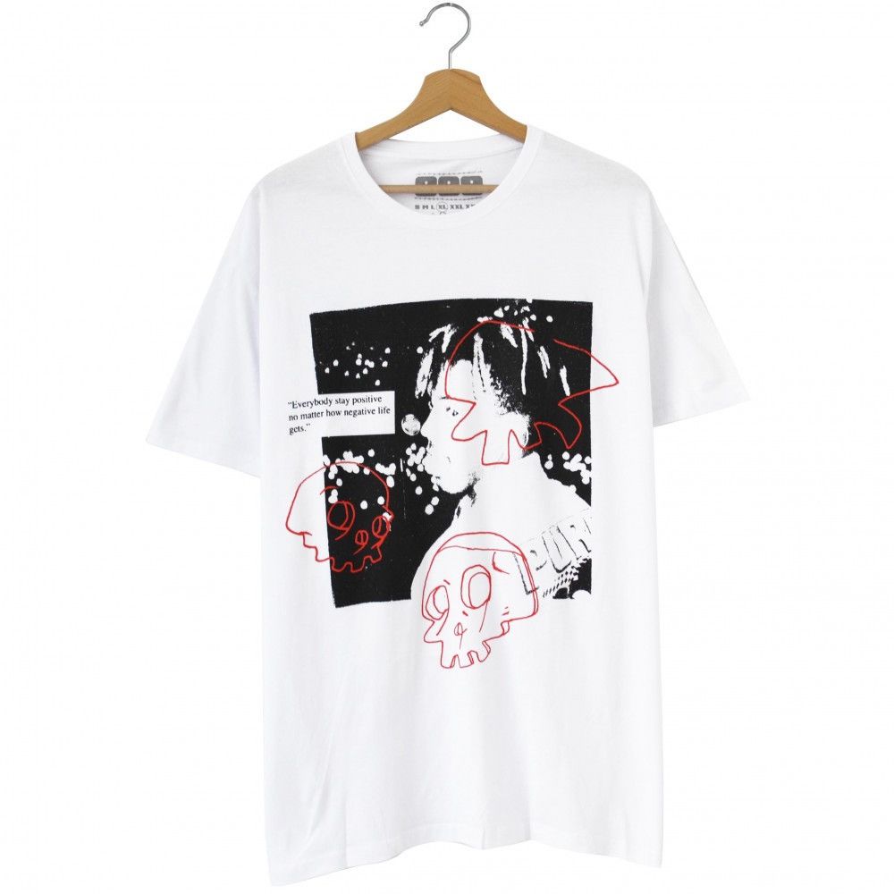 999 Club Juice Wrld Stay Positive Tee | Grailed