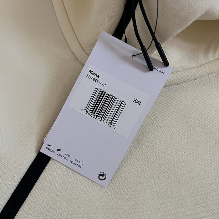 Nike Nike Tech Fleece Windrunner Full Zip Hoodie Coconut Milk Grailed