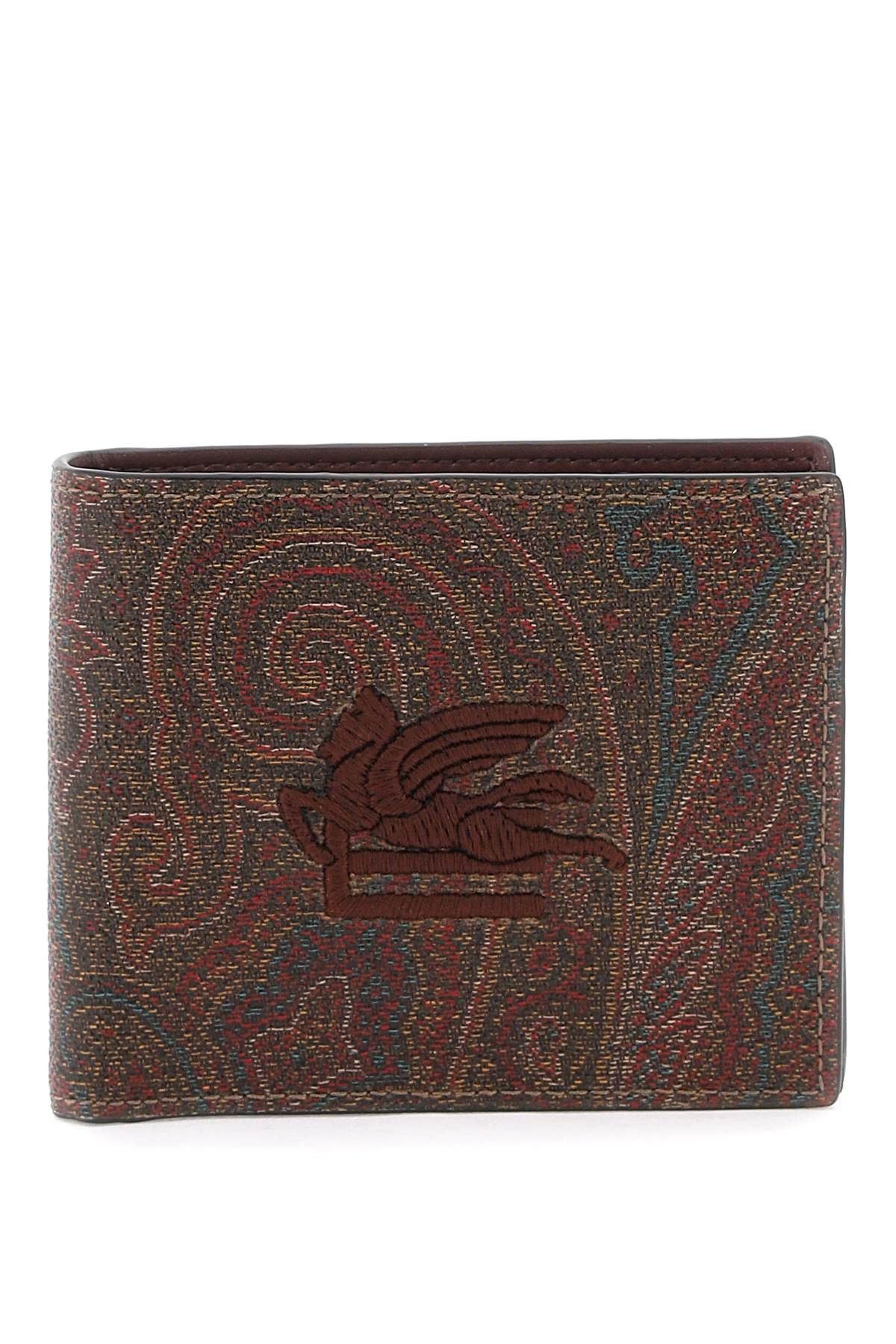 Etro Etro paisley bifold wallet with pegaso logo | Grailed