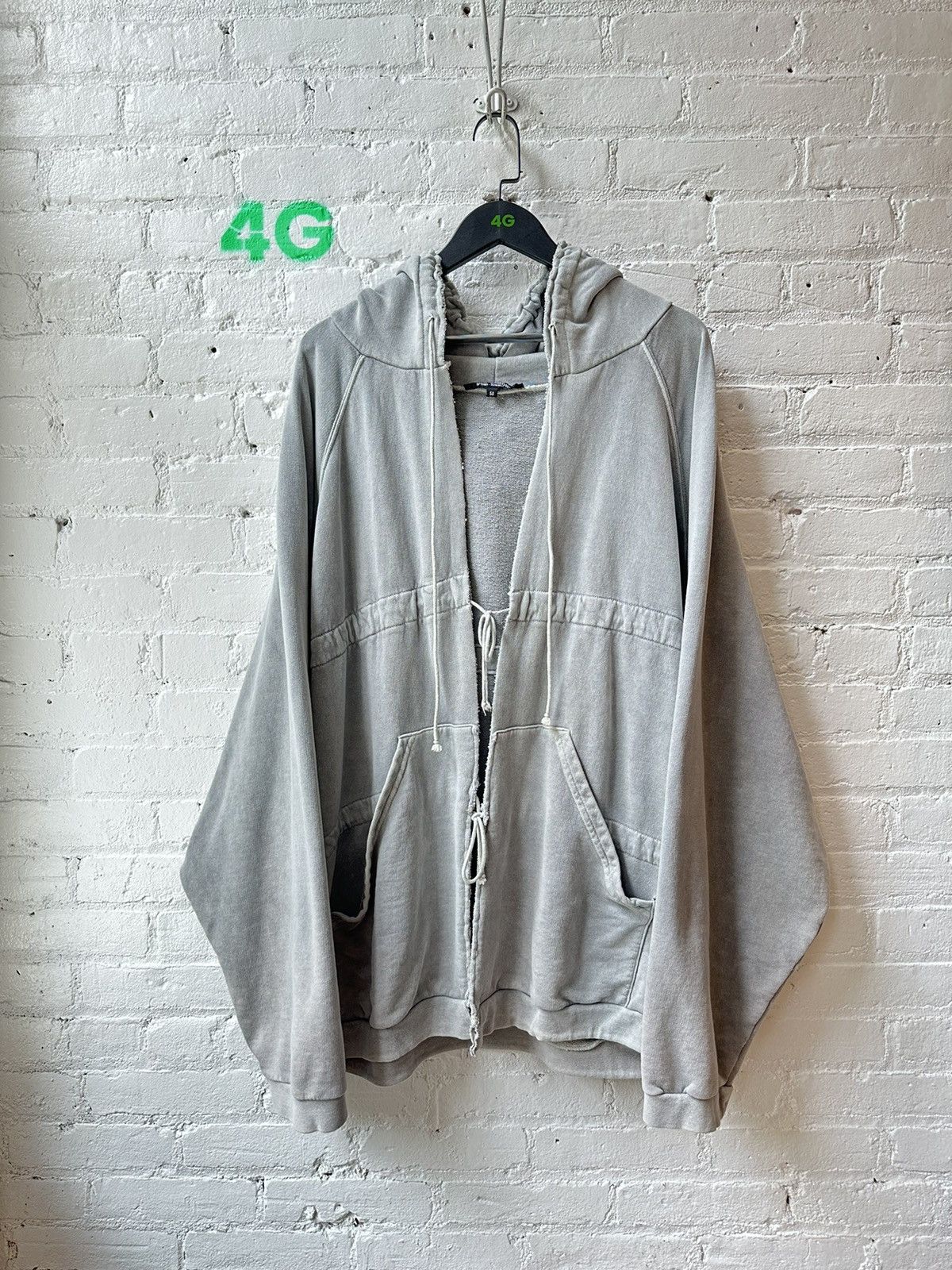 Raf Simons RAF SIMONS SS2004 STRING HOODIE | Grailed