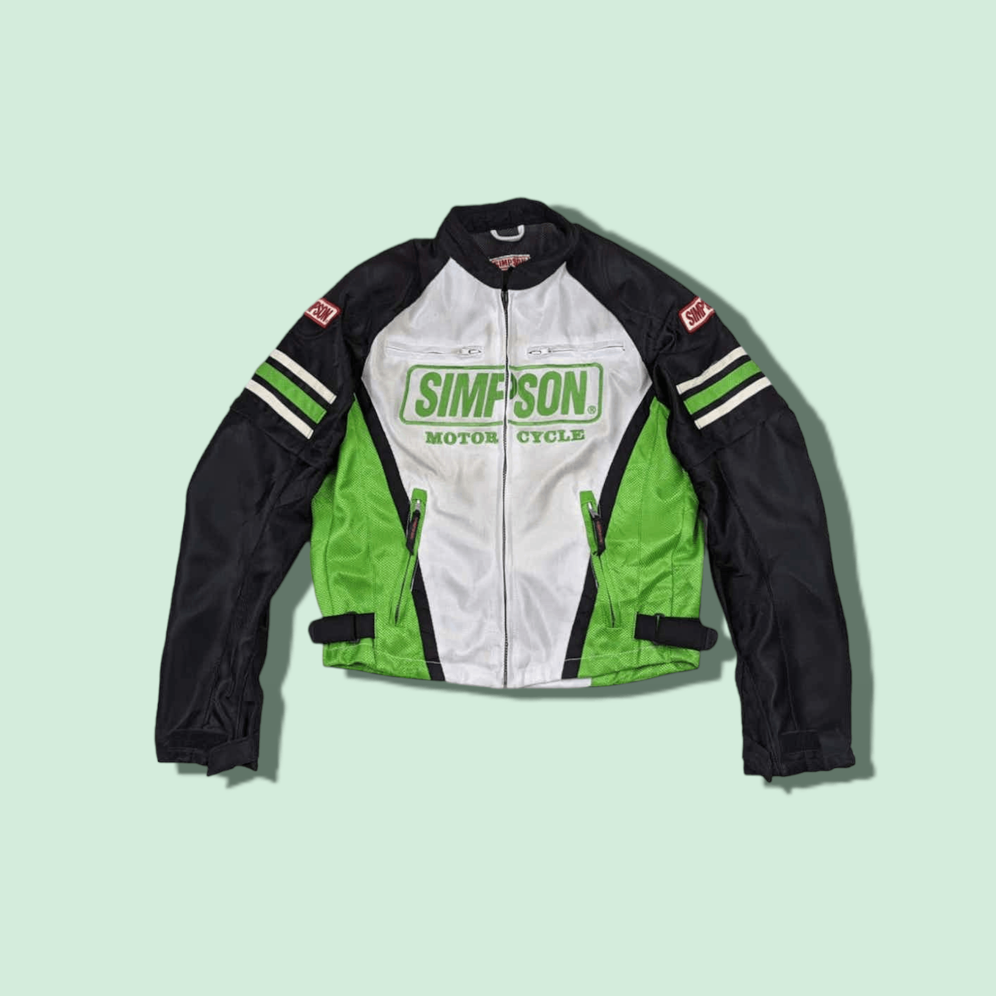 Vintage Vintage 90's SIMPSON Motor Cycle Racing Jacket | Grailed