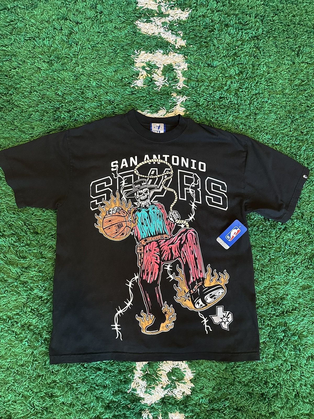 Warren Lotas Warren Lotas x NBA San Antonio Spurs Tee XL | Grailed