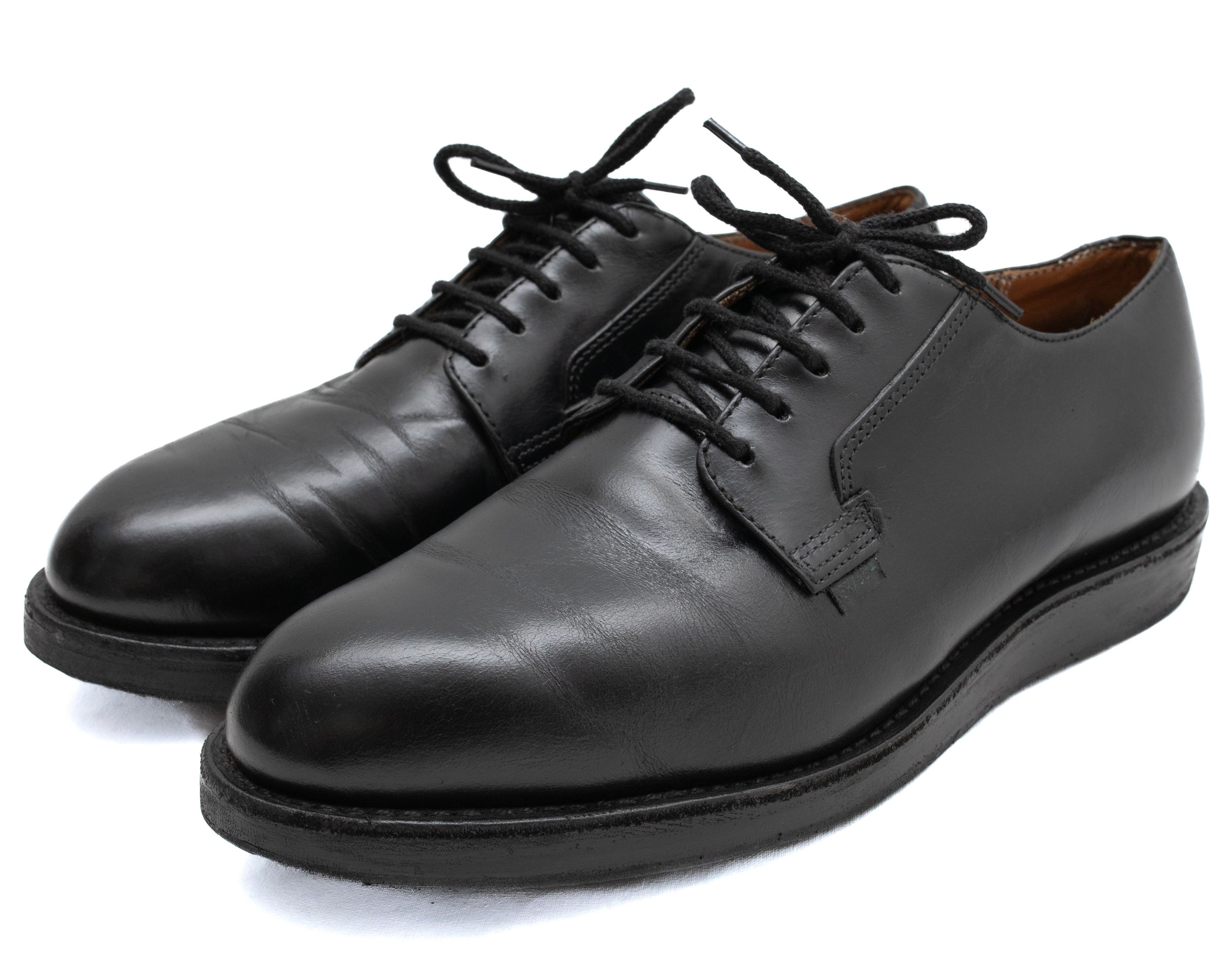 Red Wing RED WING 101 Postman Black Chaparral Leather Oxfords | Grailed