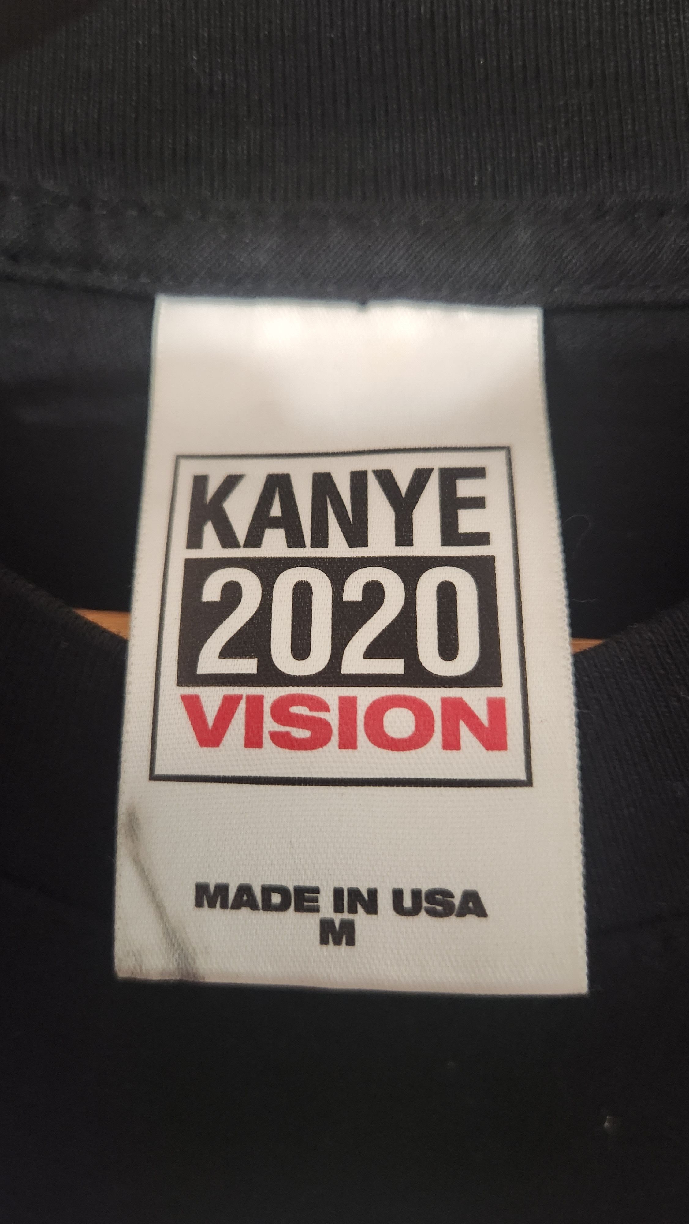 Kanye West Kanye 2020 Presidential Tee "GOD SAVE AMERICA" 2020 Vision ...
