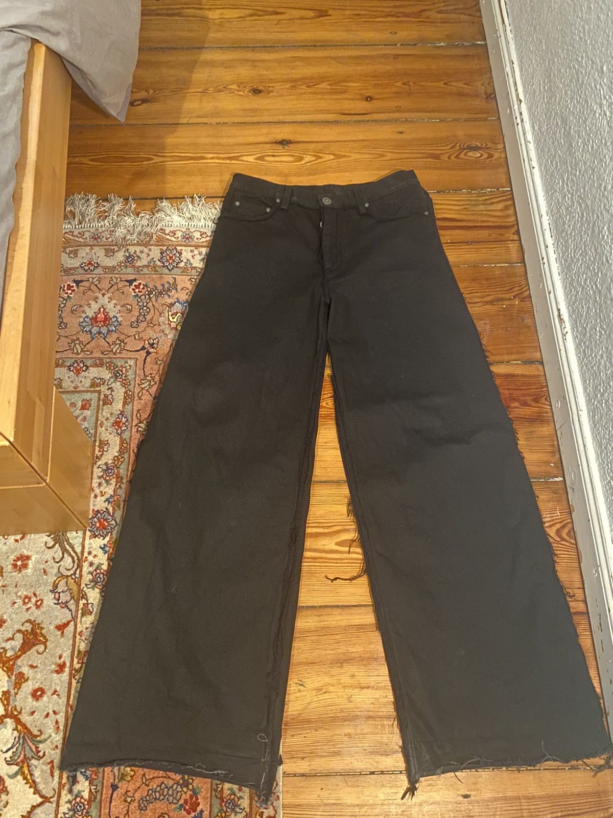 Distressed Denim Paradoxe paris Nude baggy reaper jeans | Grailed