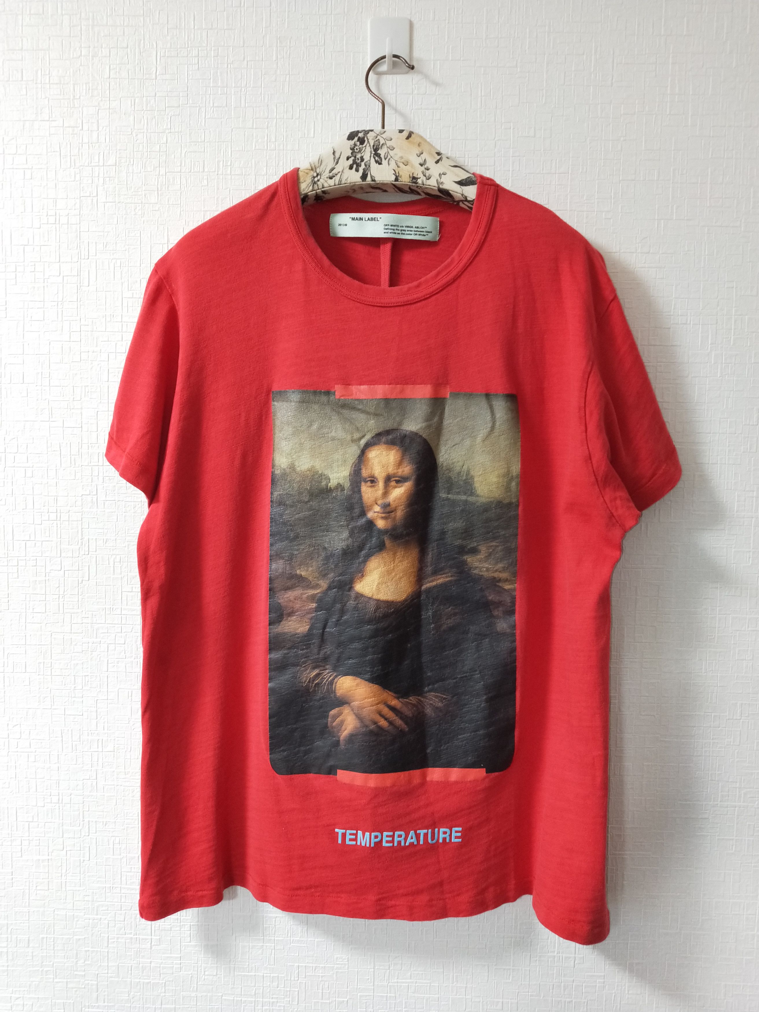 Off White Mona Lisa Arrows Tee Grailed