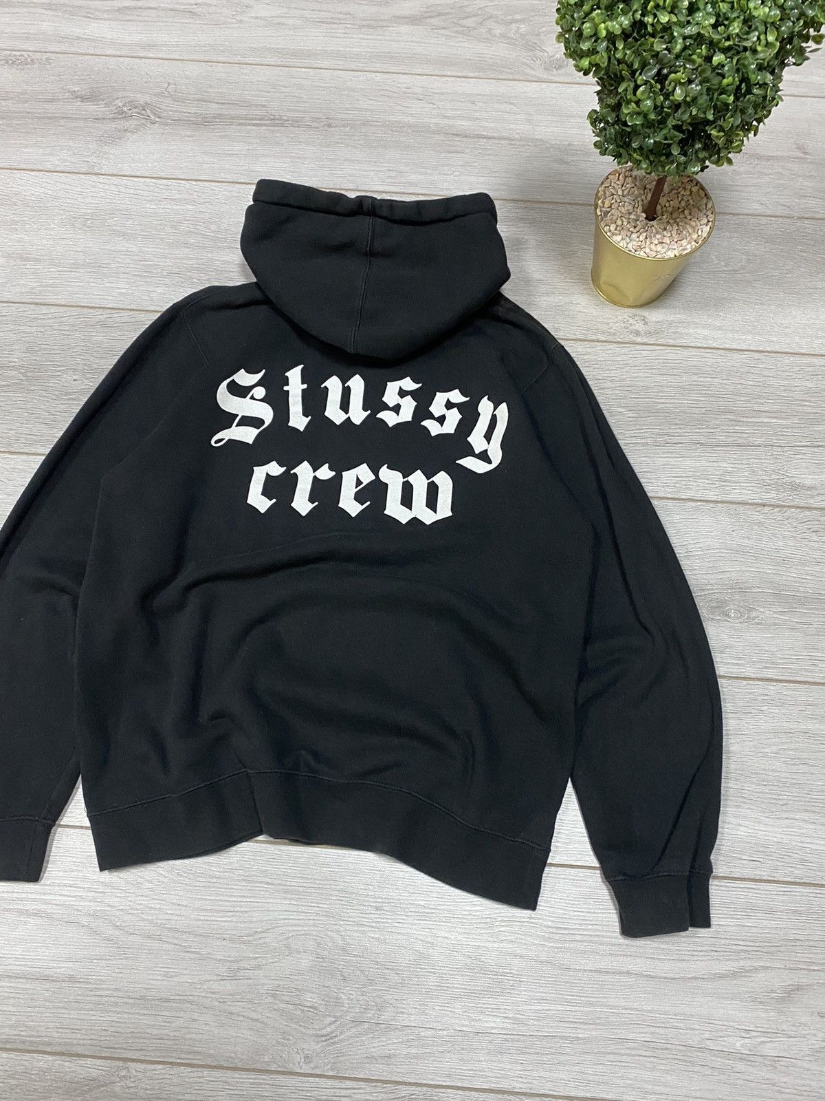 Stussy × Vintage Vintage Stussy Crew Faded Hoodie | Grailed
