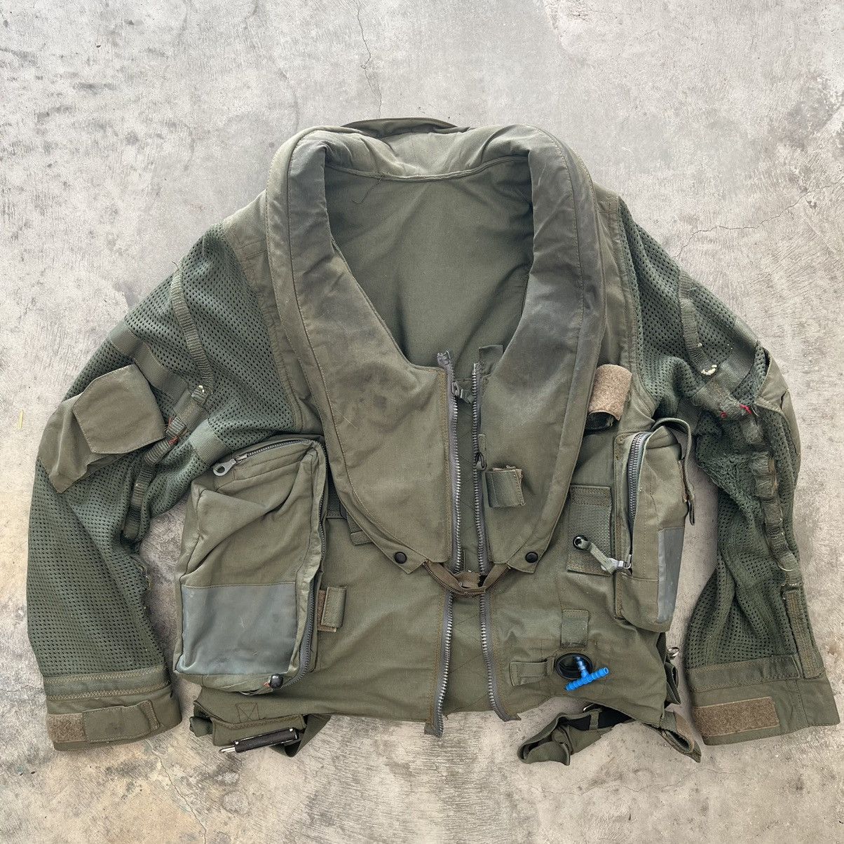 Vintage Drake RAF MK31 Pilot Flight Bomber Life preserver | Grailed